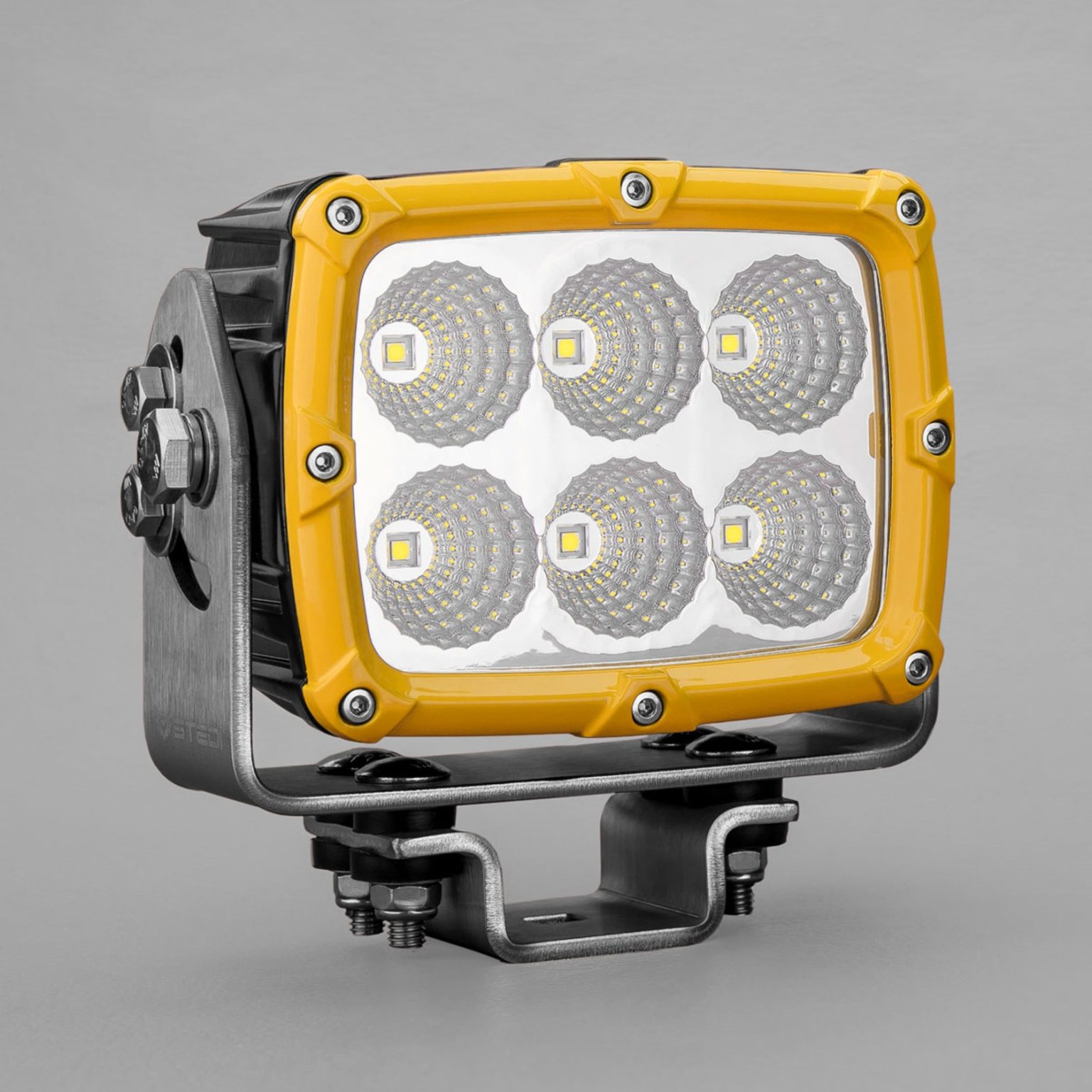 Shock 6 Mining Spec LED Flood Light | Yellow – Off Grid 4×4