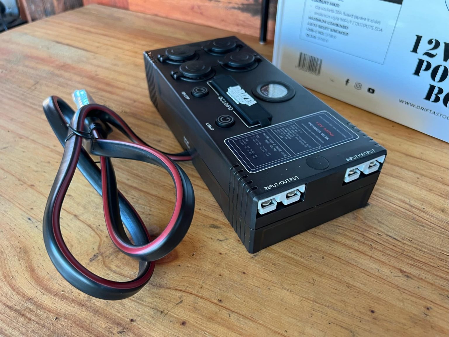 Drifta Stockton 12V Mini Power Box – Off Grid 4×4